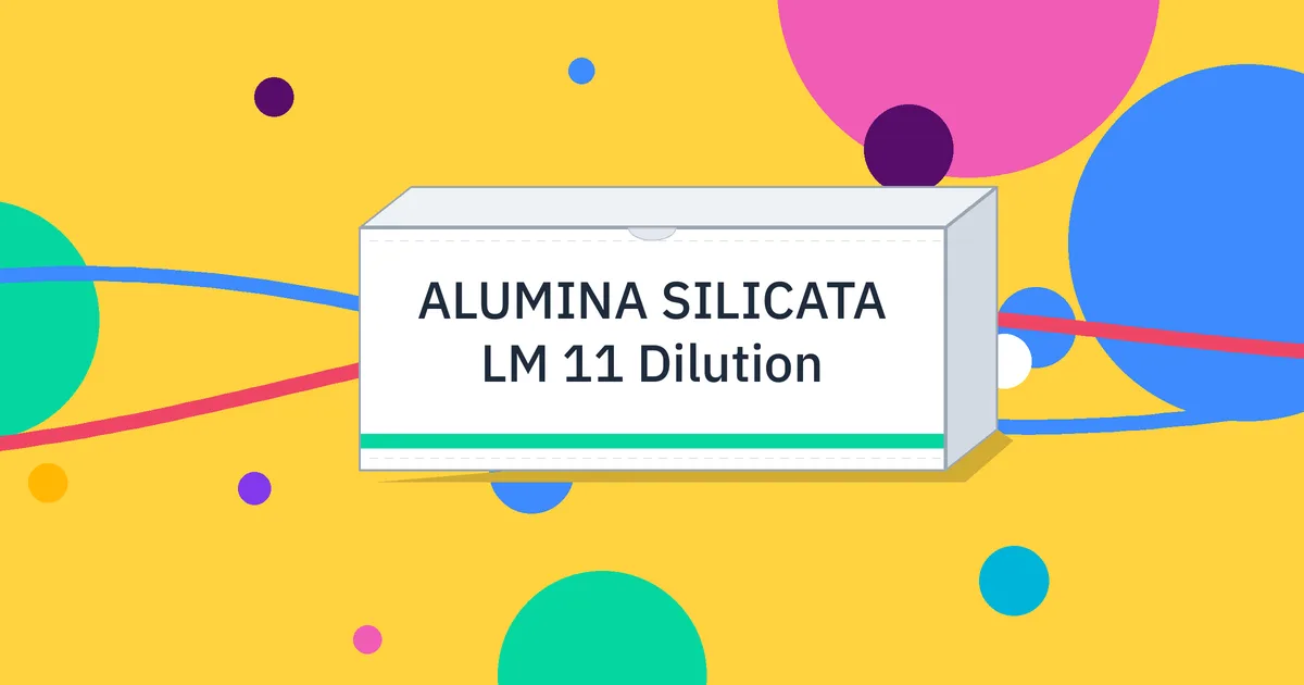 Symbolbild: Packung mit der Aufschrift ALUMINA SILICATA LM 11 Dilution (PZN 12758854) – Verfügbarkeit und Bezug in Apotheken in Frankfurt am Main