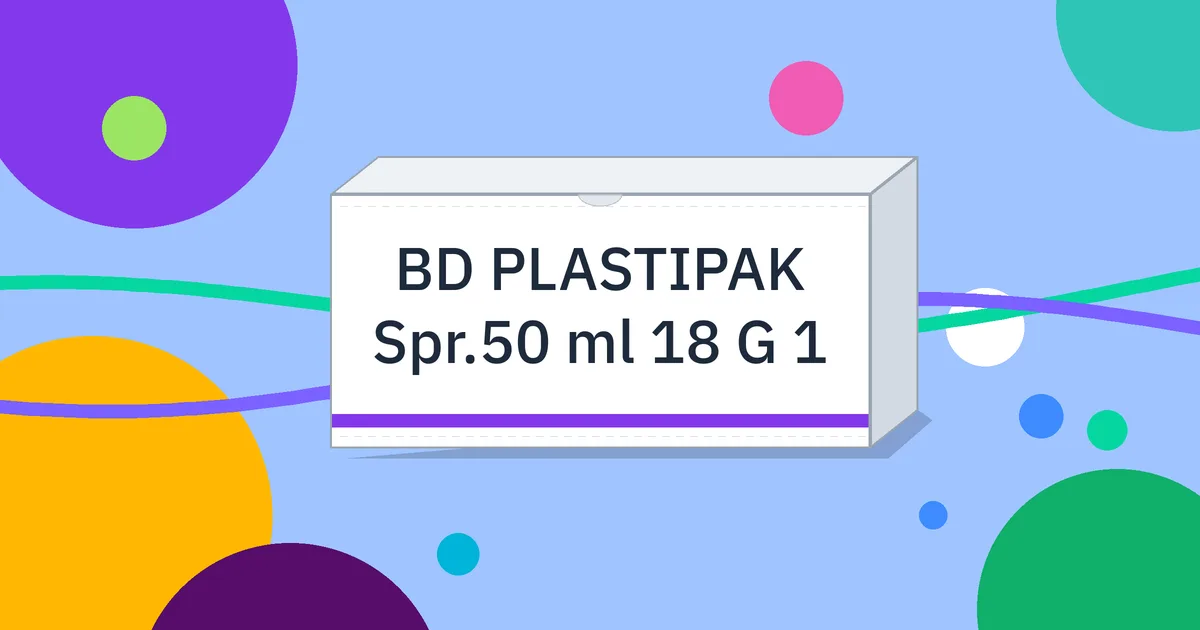 Symbolbild: Packung mit der Aufschrift BD PLASTIPAK Spr.50 ml 18 G 1 (PZN 14352599) – Verfügbarkeit und Bezug in Apotheken in Frankfurt am Main