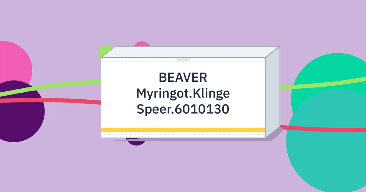 Symbolbild: Packung mit der Aufschrift BEAVER Myringot.Klinge Speer.6010130 (PZN 00186080) – Verfügbarkeit und Bezug in Apotheken in Frankfurt am Main