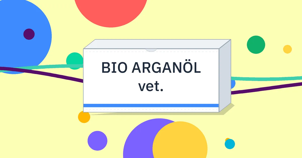 Symbolbild: Packung mit der Aufschrift BIO ARGANÖL vet. (PZN 05527982) – Verfügbarkeit und Bezug in Apotheken in Frankfurt am Main