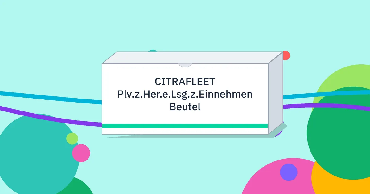 Symbolbild: Packung mit der Aufschrift CITRAFLEET Plv.z.Her.e.Lsg.z.Einnehmen Beutel (PZN 04970267) – Verfügbarkeit und Bezug in Apotheken in Frankfurt am Main