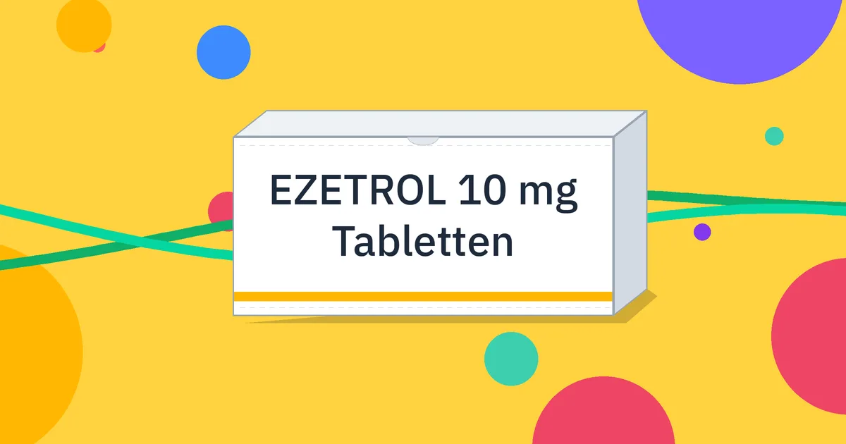 Symbolbild: Packung mit der Aufschrift EZETROL 10 mg Tabletten (PZN 11515960) – Verfügbarkeit und Bezug in Apotheken in Frankfurt am Main