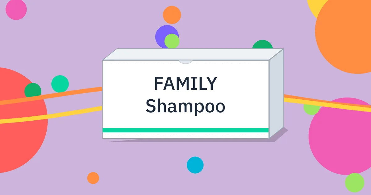 Symbolbild: Packung mit der Aufschrift FAMILY Shampoo (PZN 10393414) – Verfügbarkeit und Bezug in Apotheken in Frankfurt am Main