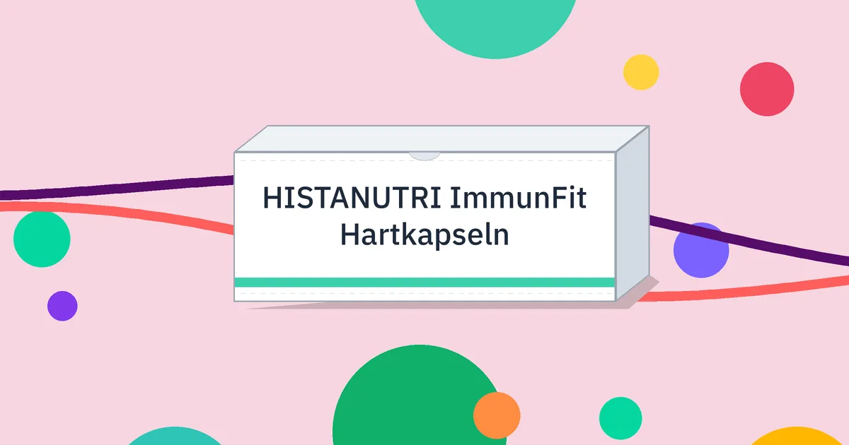 Symbolbild: Packung mit der Aufschrift HISTANUTRI ImmunFit Hartkapseln (PZN 18899840) – Verfügbarkeit und Bezug in Apotheken in Frankfurt am Main