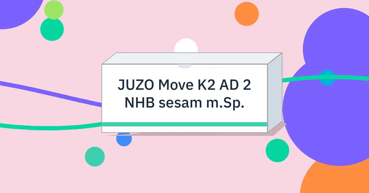Symbolbild: Packung mit der Aufschrift JUZO Move K2 AD 2 NHB sesam m.Sp. (PZN 18507426) – Verfügbarkeit und Bezug in Apotheken in Frankfurt am Main