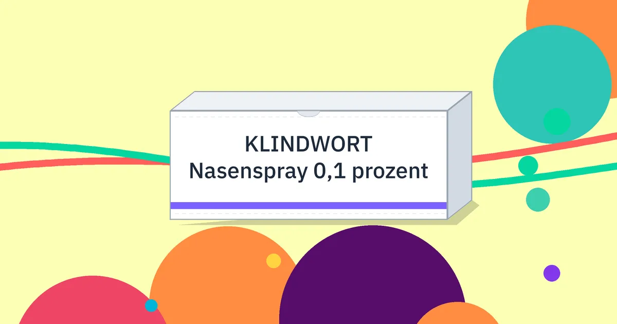 Symbolbild: Packung mit der Aufschrift KLINDWORT Nasenspray 0,1 prozent (PZN 12472336) – Verfügbarkeit und Bezug in Apotheken in Frankfurt am Main