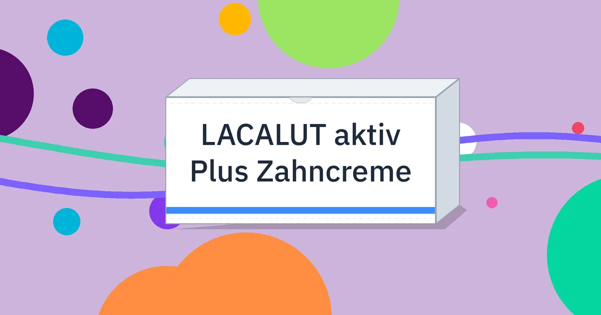 Symbolbild: Packung mit der Aufschrift LACALUT aktiv Plus Zahncreme (PZN 17896130) – Verfügbarkeit und Bezug in Apotheken in Frankfurt am Main