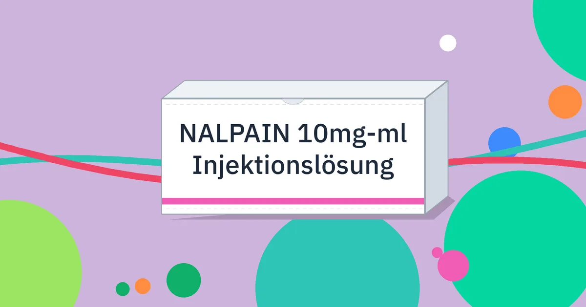 Symbolbild: Packung mit der Aufschrift NALPAIN 10mg-ml Injektionslösung (PZN 01138226) – Verfügbarkeit und Bezug in Apotheken in Frankfurt am Main