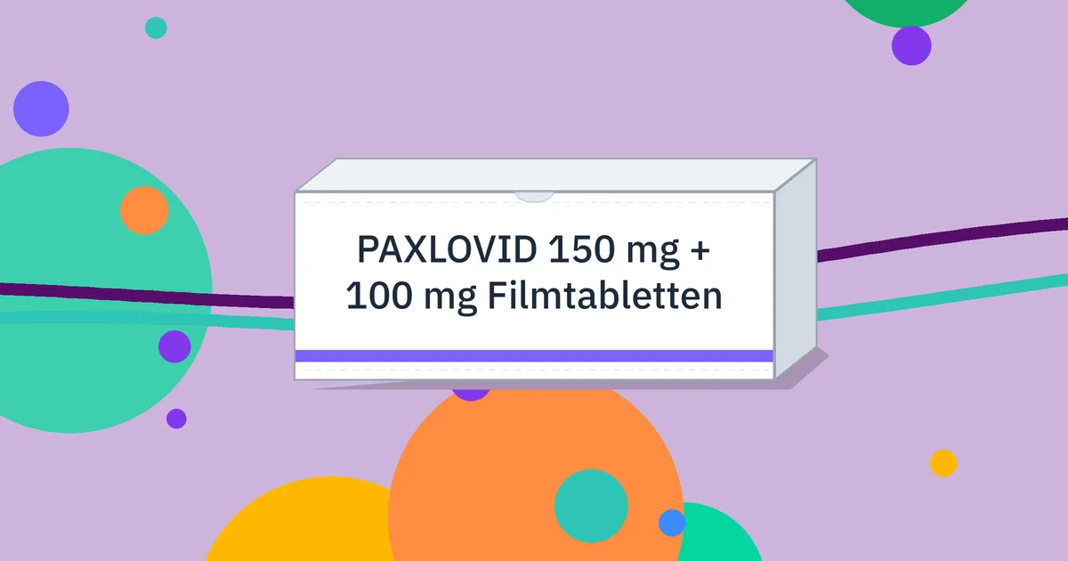 Symbolbild: Packung mit der Aufschrift PAXLOVID 150 mg + 100 mg Filmtabletten (PZN 19370610) – Verfügbarkeit und Bezug in Apotheken in Frankfurt am Main