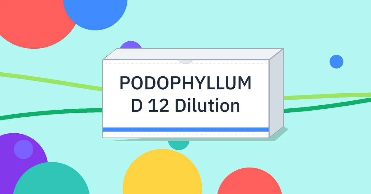 Symbolbild: Packung mit der Aufschrift PODOPHYLLUM D 12 Dilution (PZN 02620126) – Verfügbarkeit und Bezug in Apotheken in Frankfurt am Main