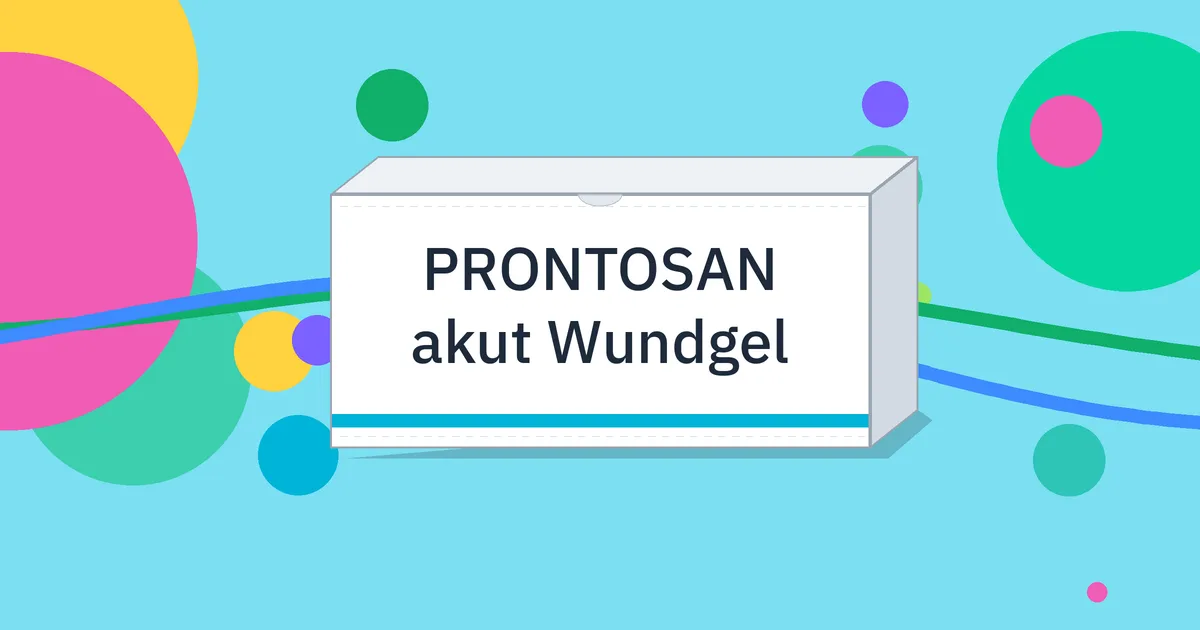 Symbolbild: Packung mit der Aufschrift PRONTOSAN akut Wundgel (PZN 09263830) – Verfügbarkeit und Bezug in Apotheken in Frankfurt am Main