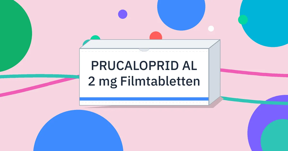 Symbolbild: Packung mit der Aufschrift PRUCALOPRID AL 2 mg Filmtabletten (PZN 18169946) – Verfügbarkeit und Bezug in Apotheken in Frankfurt am Main