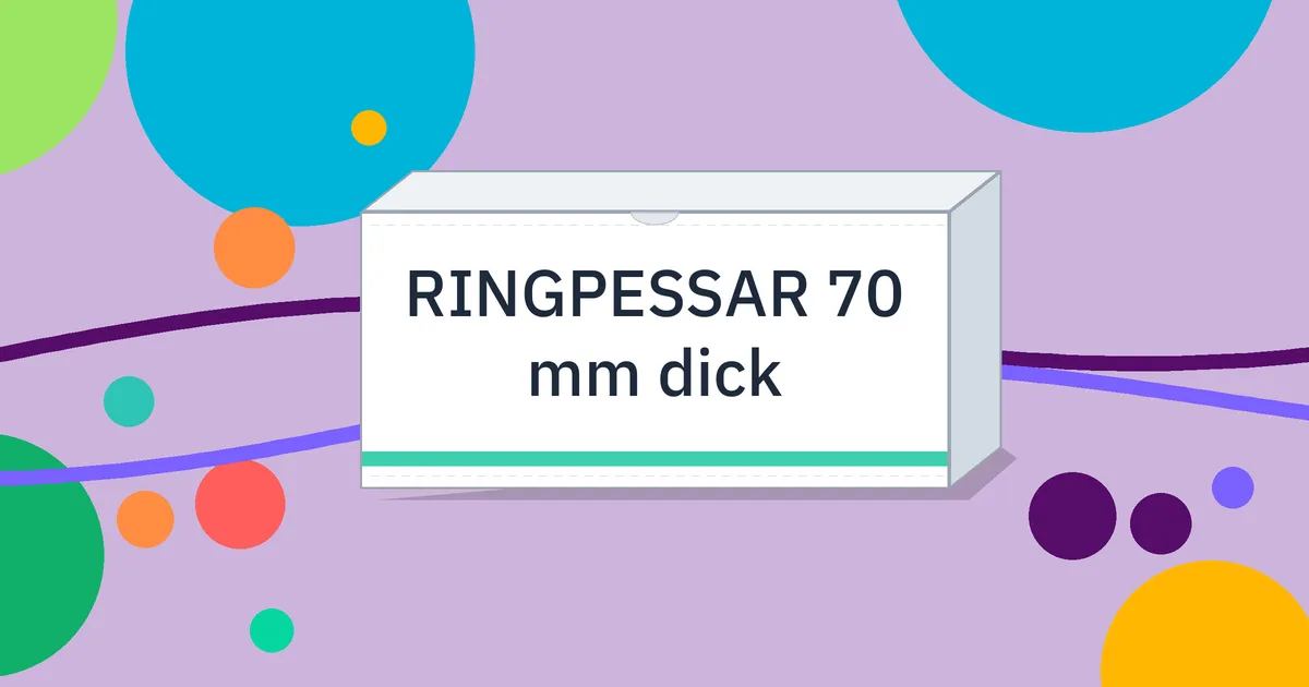Symbolbild: Packung mit der Aufschrift RINGPESSAR 70 mm dick (PZN 07278359) – Verfügbarkeit und Bezug in Apotheken in Frankfurt am Main