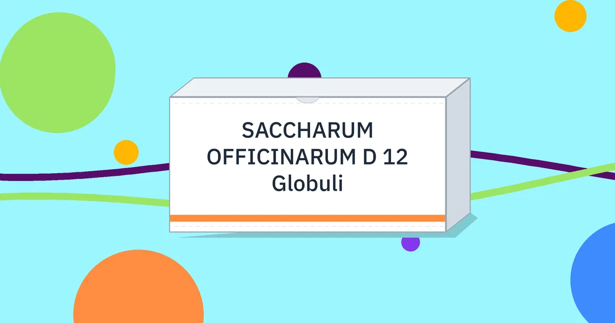 Symbolbild: Packung mit der Aufschrift SACCHARUM OFFICINARUM D 12 Globuli (PZN 16693672) – Verfügbarkeit und Bezug in Apotheken in Frankfurt am Main
