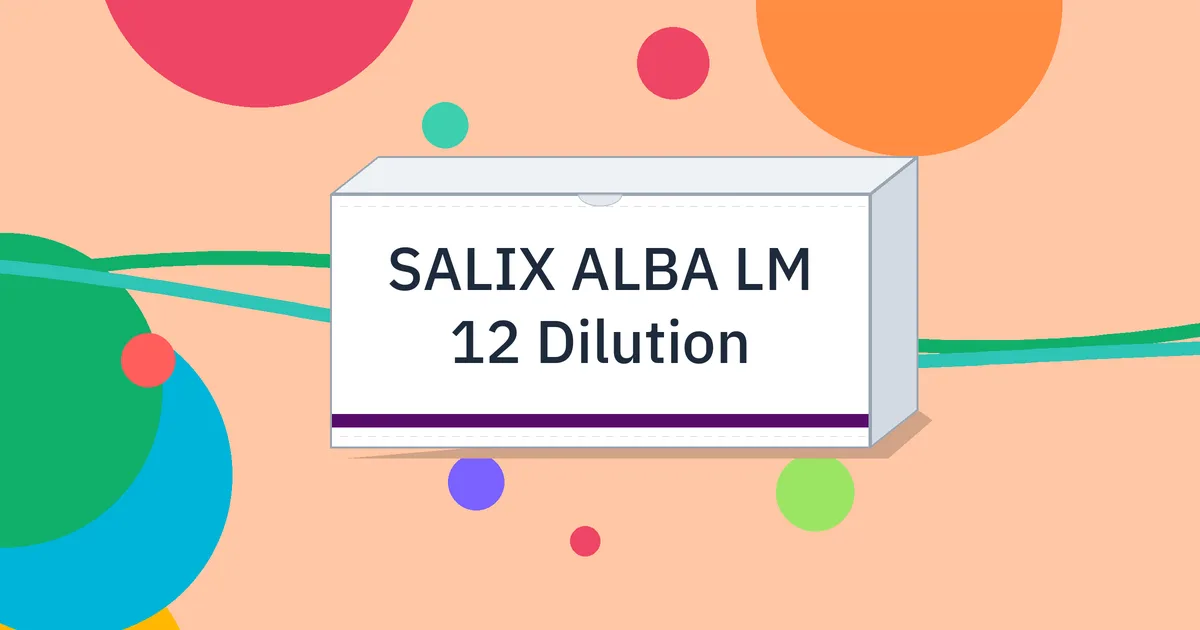Symbolbild: Packung mit der Aufschrift SALIX ALBA LM 12 Dilution (PZN 13177651) – Verfügbarkeit und Bezug in Apotheken in Frankfurt am Main