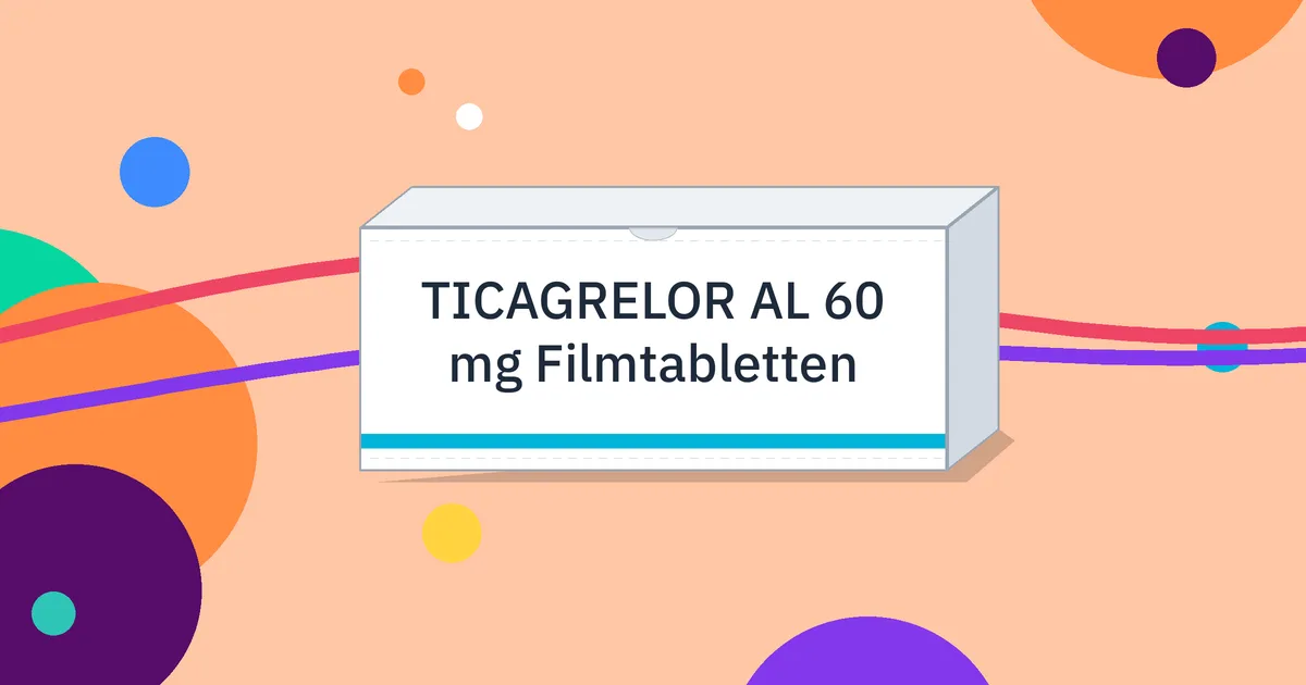 Symbolbild: Packung mit der Aufschrift TICAGRELOR AL 60 mg Filmtabletten (PZN 19391256) – Verfügbarkeit und Bezug in Apotheken in Frankfurt am Main