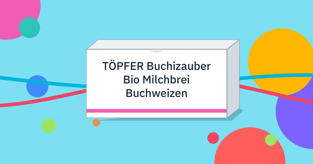 Symbolbild: Packung mit der Aufschrift TÖPFER Buchizauber Bio Milchbrei Buchweizen (PZN 20548042) – Verfügbarkeit und Bezug in Apotheken in Frankfurt am Main