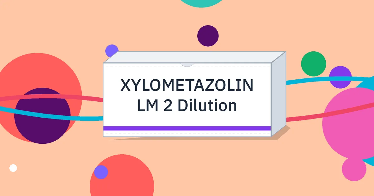 Symbolbild: Packung mit der Aufschrift XYLOMETAZOLIN LM 2 Dilution (PZN 13283028) – Verfügbarkeit und Bezug in Apotheken in Frankfurt am Main