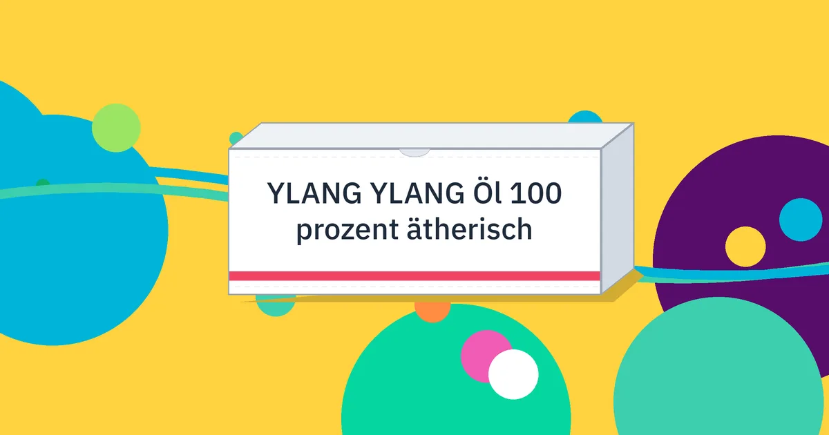 Symbolbild: Packung mit der Aufschrift YLANG YLANG Öl 100 prozent ätherisch (PZN 07206466) – Verfügbarkeit und Bezug in Apotheken in Frankfurt am Main