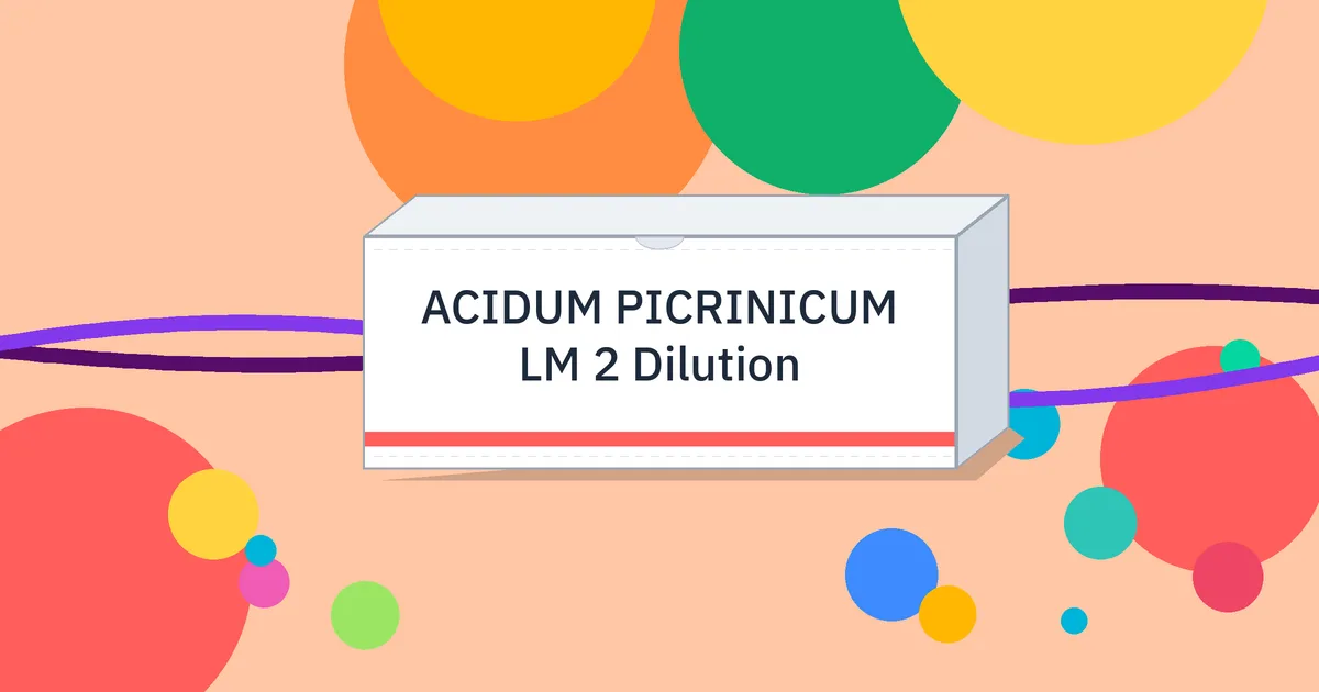 Symbolbild: Packung mit der Aufschrift ACIDUM PICRINICUM LM 2 Dilution (PZN 12753495) – Verfügbarkeit und Bezug in Apotheken in Frankfurt am Main
