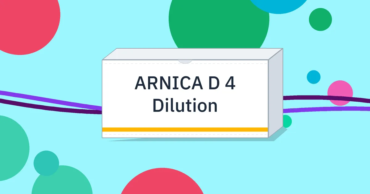 Symbolbild: Packung mit der Aufschrift ARNICA D 4 Dilution (PZN 01758294) – Verfügbarkeit und Bezug in Apotheken in Frankfurt am Main
