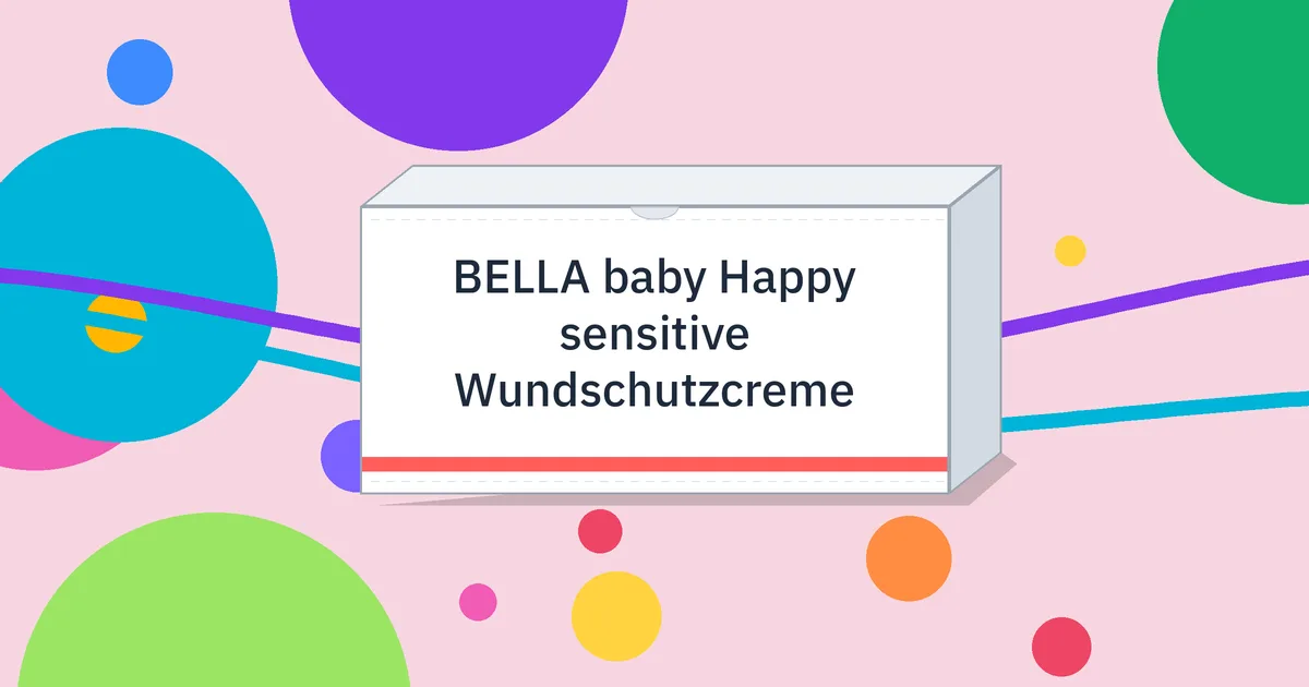 Symbolbild: Packung mit der Aufschrift BELLA baby Happy sensitive Wundschutzcreme (PZN 18441549) – Verfügbarkeit und Bezug in Apotheken in Frankfurt am Main