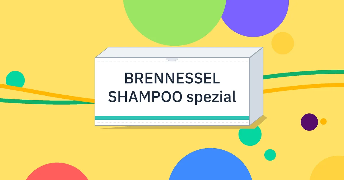 Symbolbild: Packung mit der Aufschrift BRENNESSEL SHAMPOO spezial (PZN 04627635) – Verfügbarkeit und Bezug in Apotheken in Frankfurt am Main