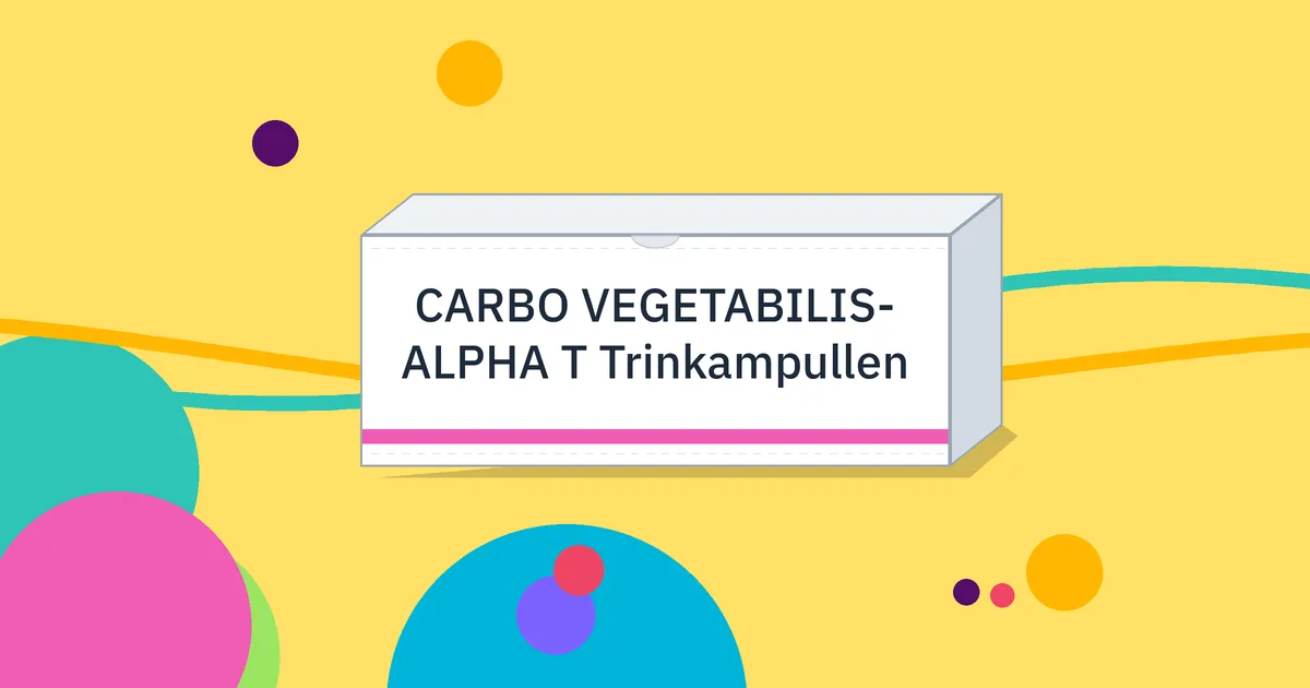 Symbolbild: Packung mit der Aufschrift CARBO VEGETABILIS-ALPHA T Trinkampullen (PZN 10223066) – Verfügbarkeit und Bezug in Apotheken in Frankfurt am Main