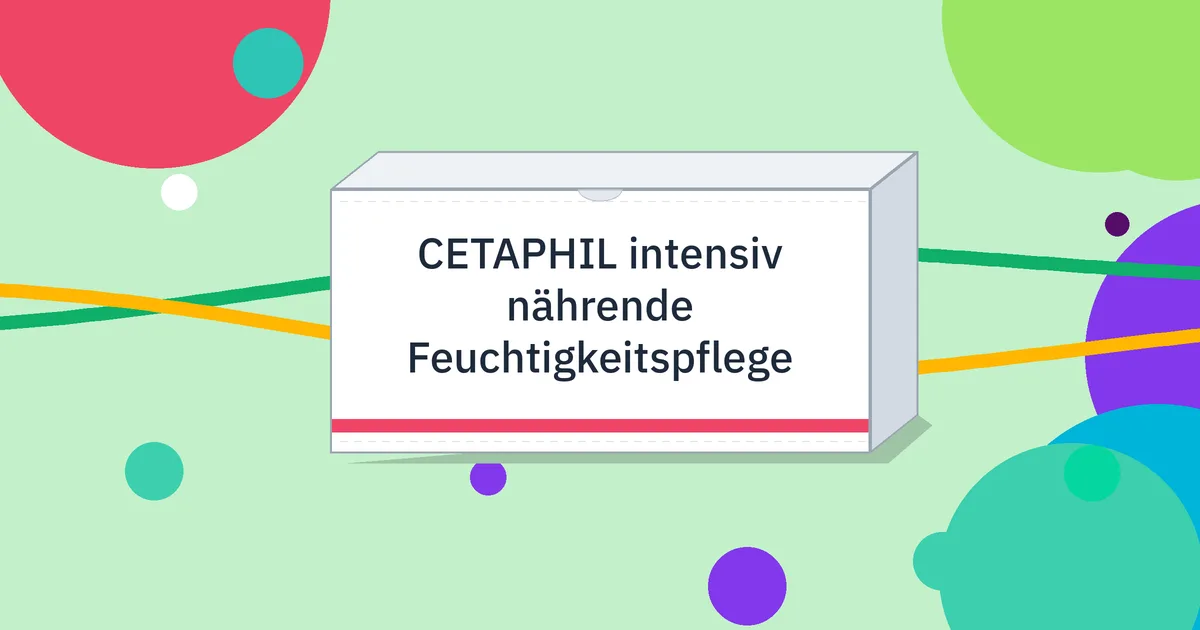 Symbolbild: Packung mit der Aufschrift CETAPHIL intensiv nährende Feuchtigkeitspflege (PZN 20007406) – Verfügbarkeit und Bezug in Apotheken in Frankfurt am Main