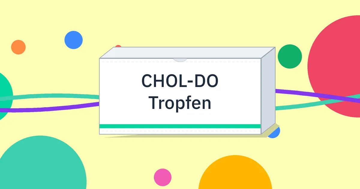 Symbolbild: Packung mit der Aufschrift CHOL-DO Tropfen (PZN 07320274) – Verfügbarkeit und Bezug in Apotheken in Frankfurt am Main