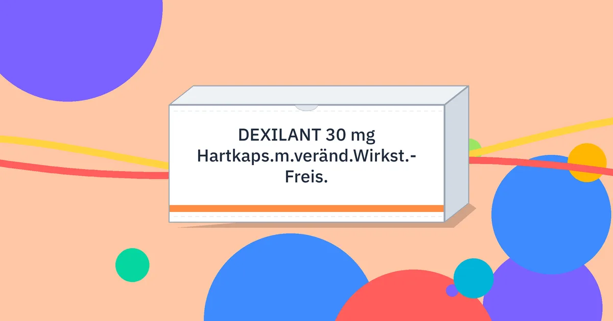 Symbolbild: Packung mit der Aufschrift DEXILANT 30 mg Hartkaps.m.veränd.Wirkst.-Freis. (PZN 10358180) – Verfügbarkeit und Bezug in Apotheken in Frankfurt am Main