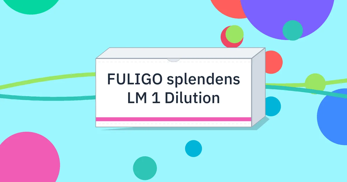 Symbolbild: Packung mit der Aufschrift FULIGO splendens LM 1 Dilution (PZN 13493292) – Verfügbarkeit und Bezug in Apotheken in Frankfurt am Main