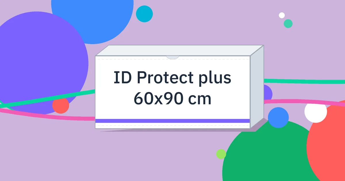 Symbolbild: Packung mit der Aufschrift ID Protect plus 60x90 cm (PZN 14281296) – Verfügbarkeit und Bezug in Apotheken in Frankfurt am Main