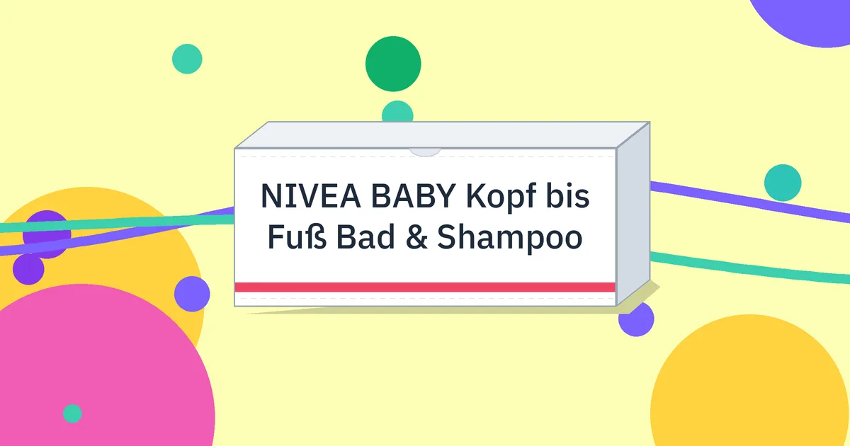 Symbolbild: Packung mit der Aufschrift NIVEA BABY Kopf bis Fuß Bad & Shampoo (PZN 19495004) – Verfügbarkeit und Bezug in Apotheken in Frankfurt am Main