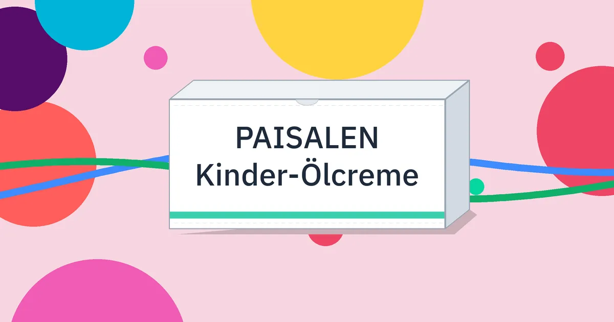 Symbolbild: Packung mit der Aufschrift PAISALEN Kinder-Ölcreme (PZN 09727755) – Verfügbarkeit und Bezug in Apotheken in Frankfurt am Main