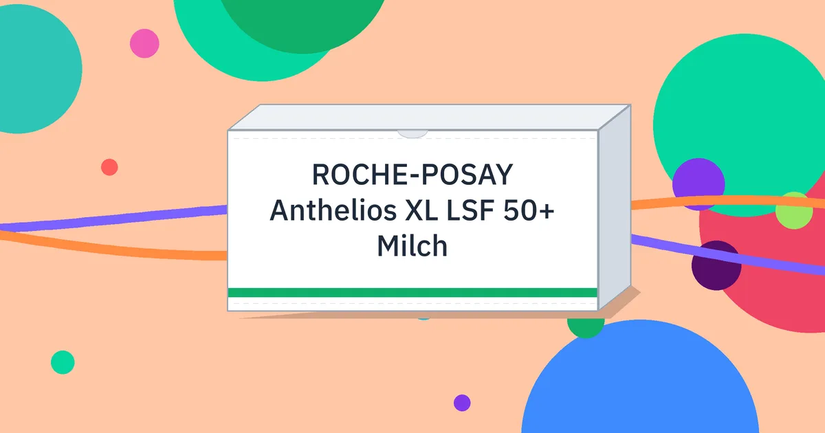 Symbolbild: Packung mit der Aufschrift ROCHE-POSAY Anthelios XL LSF 50+ Milch (PZN 12510226) – Verfügbarkeit und Bezug in Apotheken in Frankfurt am Main