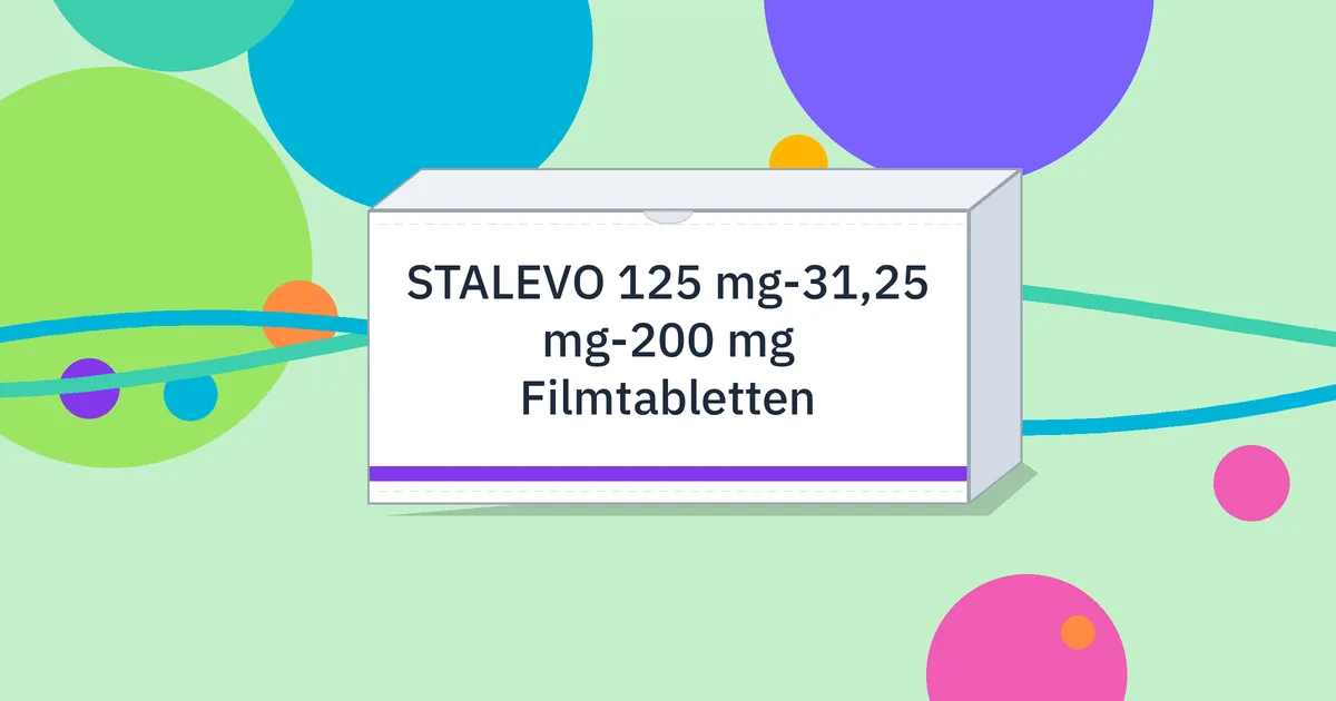 Symbolbild: Packung mit der Aufschrift STALEVO 125 mg-31,25 mg-200 mg Filmtabletten (PZN 16124023) – Verfügbarkeit und Bezug in Apotheken in Frankfurt am Main