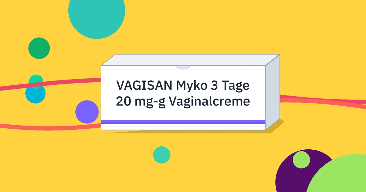 Symbolbild: Packung mit der Aufschrift VAGISAN Myko 3 Tage 20 mg-g Vaginalcreme (PZN 20170224) – Verfügbarkeit und Bezug in Apotheken in Frankfurt am Main