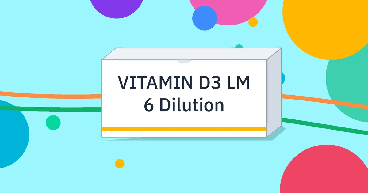 Symbolbild: Packung mit der Aufschrift VITAMIN D3 LM 6 Dilution (PZN 13278553) – Verfügbarkeit und Bezug in Apotheken in Frankfurt am Main