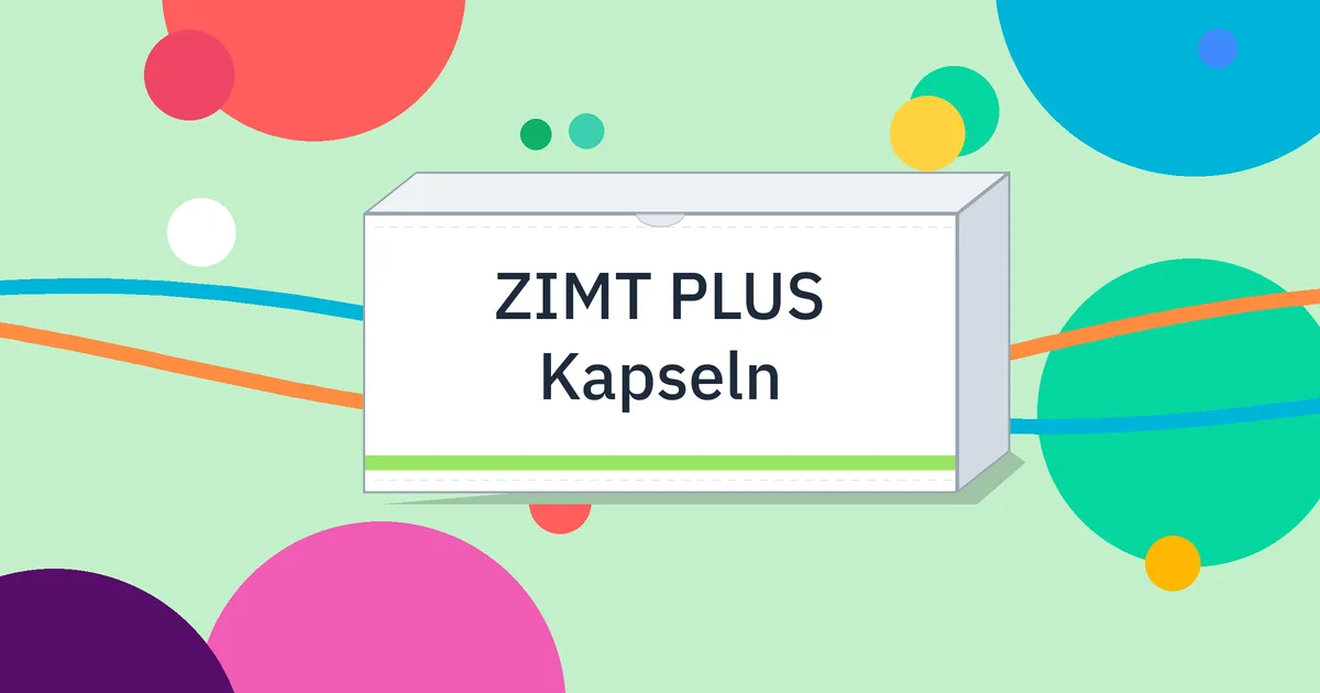 Symbolbild: Packung mit der Aufschrift ZIMT PLUS Kapseln (PZN 17589304) – Verfügbarkeit und Bezug in Apotheken in Frankfurt am Main