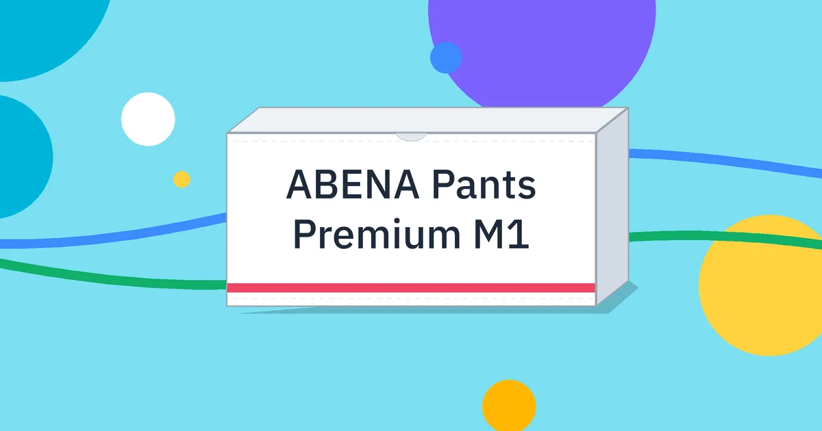 Symbolbild: Packung mit der Aufschrift ABENA Pants Premium M1 (PZN 17457063) – Verfügbarkeit und Bezug in Apotheken in Frankfurt am Main