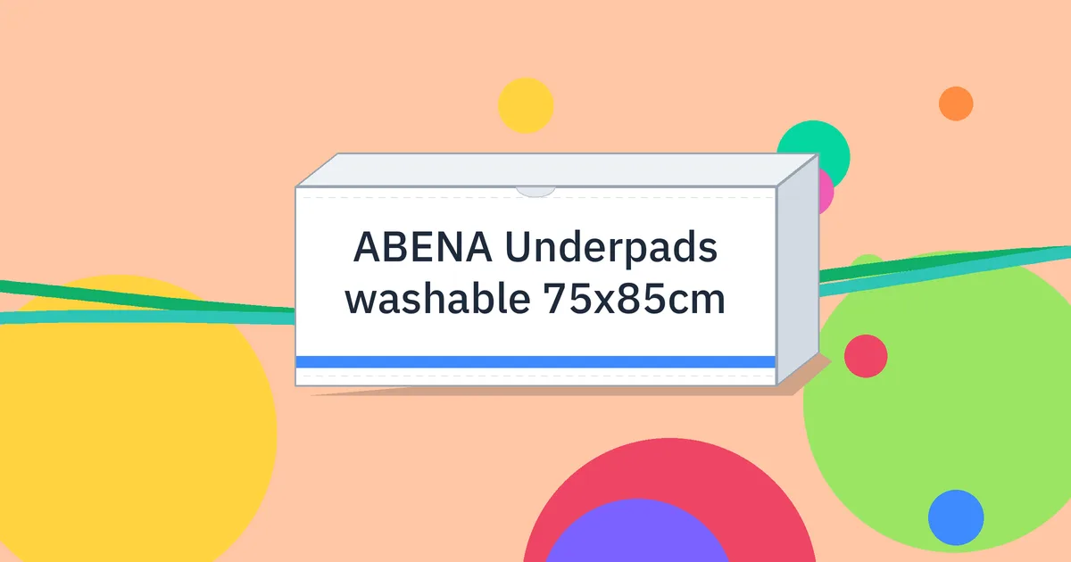 Symbolbild: Packung mit der Aufschrift ABENA Underpads washable 75x85cm (PZN 18744971) – Verfügbarkeit und Bezug in Apotheken in Frankfurt am Main