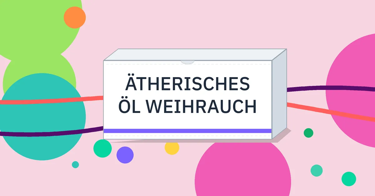 Symbolbild: Packung mit der Aufschrift ÄTHERISCHES ÖL WEIHRAUCH (PZN 20026697) – Verfügbarkeit und Bezug in Apotheken in Frankfurt am Main