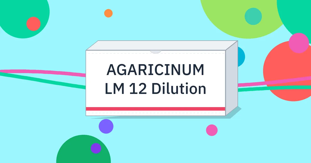 Symbolbild: Packung mit der Aufschrift AGARICINUM LM 12 Dilution (PZN 13302903) – Verfügbarkeit und Bezug in Apotheken in Frankfurt am Main