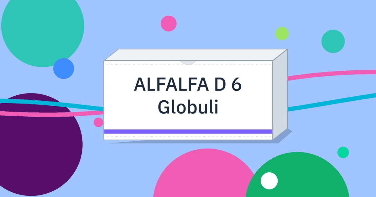Symbolbild: Packung mit der Aufschrift ALFALFA D 6 Globuli (PZN 07594385) – Verfügbarkeit und Bezug in Apotheken in Frankfurt am Main