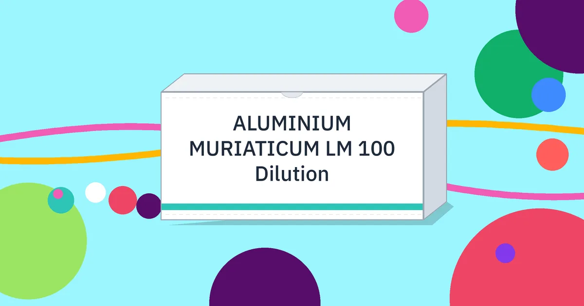 Symbolbild: Packung mit der Aufschrift ALUMINIUM MURIATICUM LM 100 Dilution (PZN 13316992) – Verfügbarkeit und Bezug in Apotheken in Frankfurt am Main