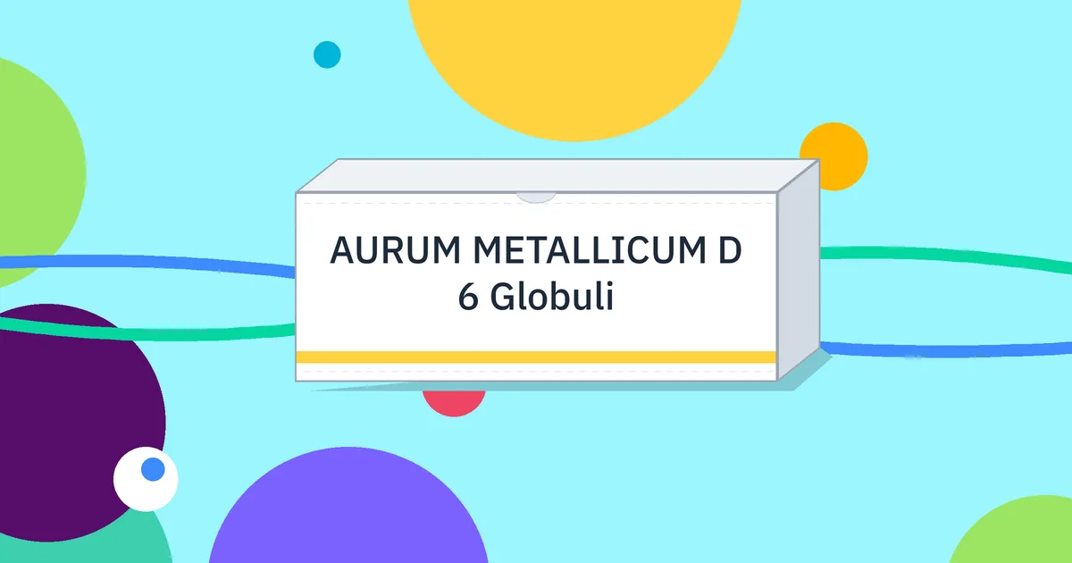 Symbolbild: Packung mit der Aufschrift AURUM METALLICUM D 6 Globuli (PZN 18759234) – Verfügbarkeit und Bezug in Apotheken in Frankfurt am Main