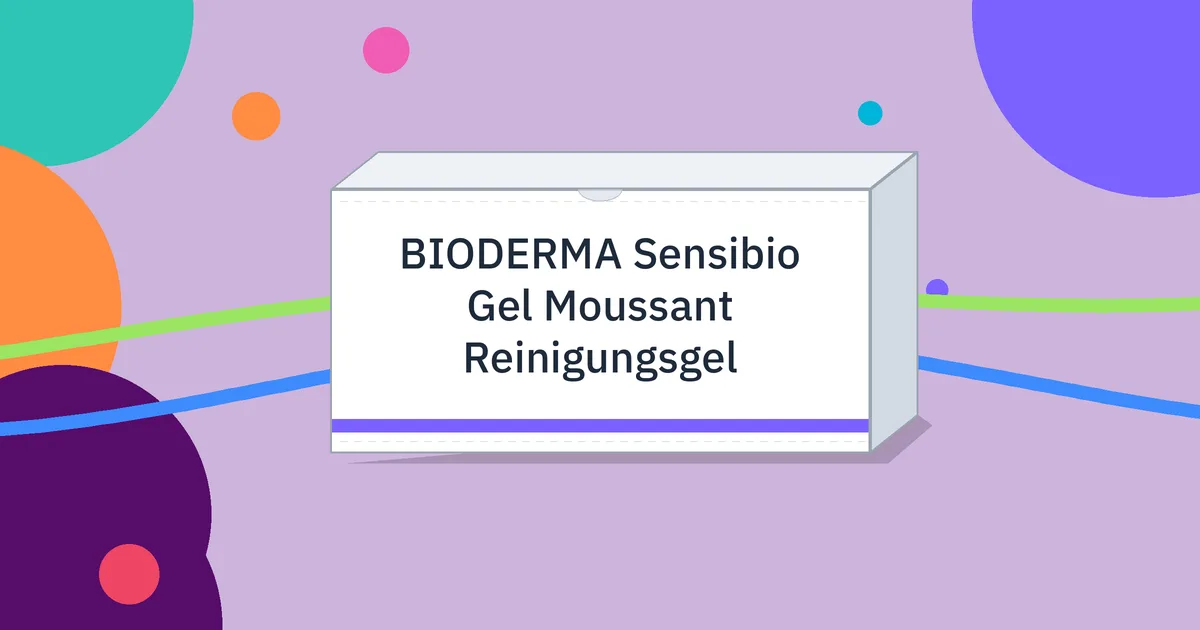 Symbolbild: Packung mit der Aufschrift BIODERMA Sensibio Gel Moussant Reinigungsgel (PZN 12346206) – Verfügbarkeit und Bezug in Apotheken in Frankfurt am Main