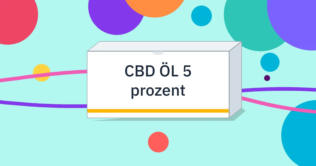 Symbolbild: Packung mit der Aufschrift CBD ÖL 5 prozent (PZN 15618852) – Verfügbarkeit und Bezug in Apotheken in Frankfurt am Main