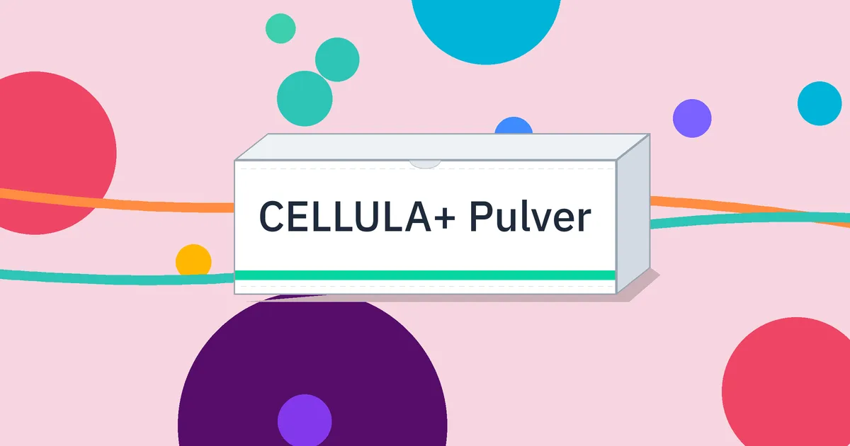 Symbolbild: Packung mit der Aufschrift CELLULA+ Pulver (PZN 17889012) – Verfügbarkeit und Bezug in Apotheken in Frankfurt am Main